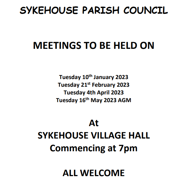 Sykehouse Parish Council